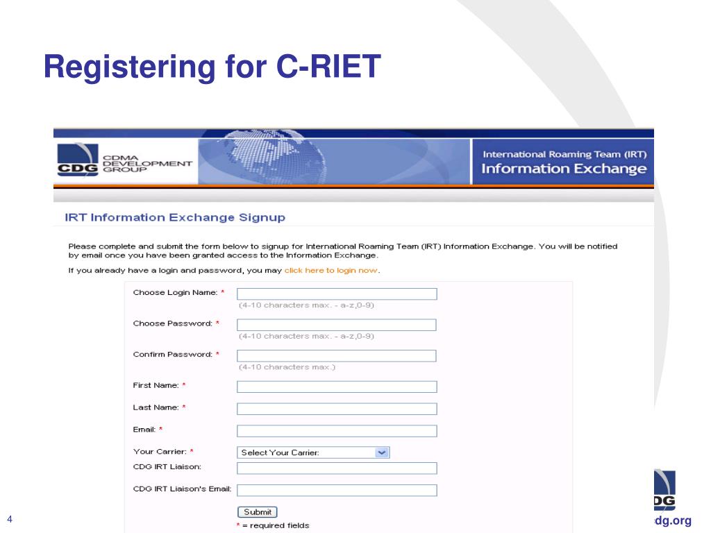 PPT - Voice and SMS Working Group C-RIET PowerPoint Presentation, free ...