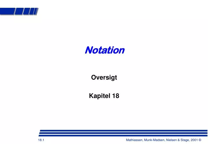 PPT - Notation PowerPoint Presentation, free download - ID:4780918