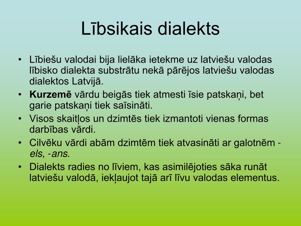 PPT - Latviešu valodas dzīves gājums PowerPoint Presentation, free ...