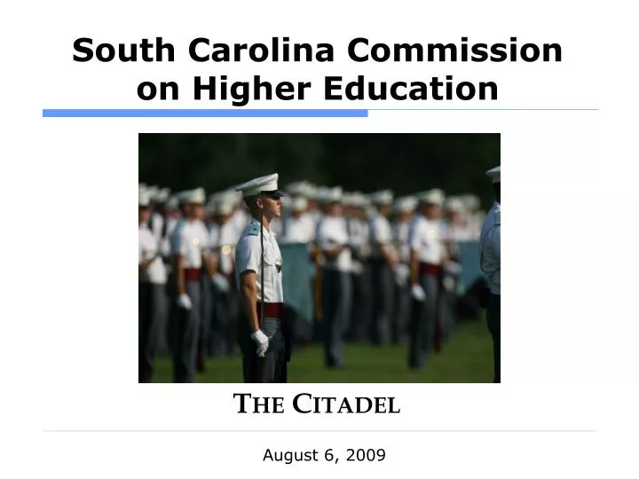PPT - South Carolina Commission on Higher Education PowerPoint ...