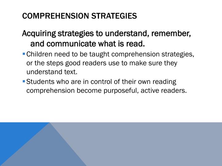 PPT - 5 Components of Reading PowerPoint Presentation - ID:4782246