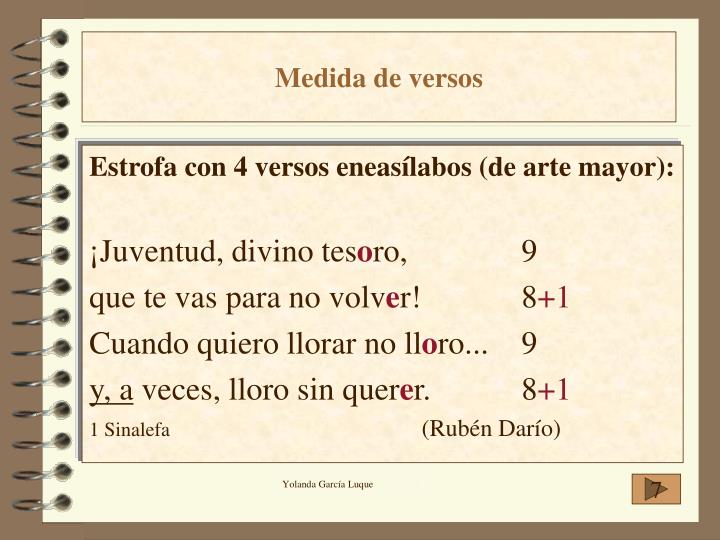 PPT - ¿Cómo se hace la métrica de un poema? PowerPoint Presentation ...