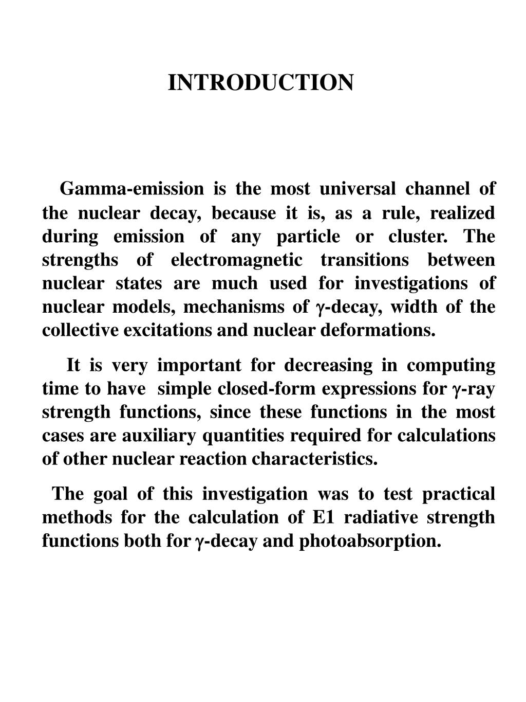 Ppt The Simplified Description Of Dipole Radiative Strength Function