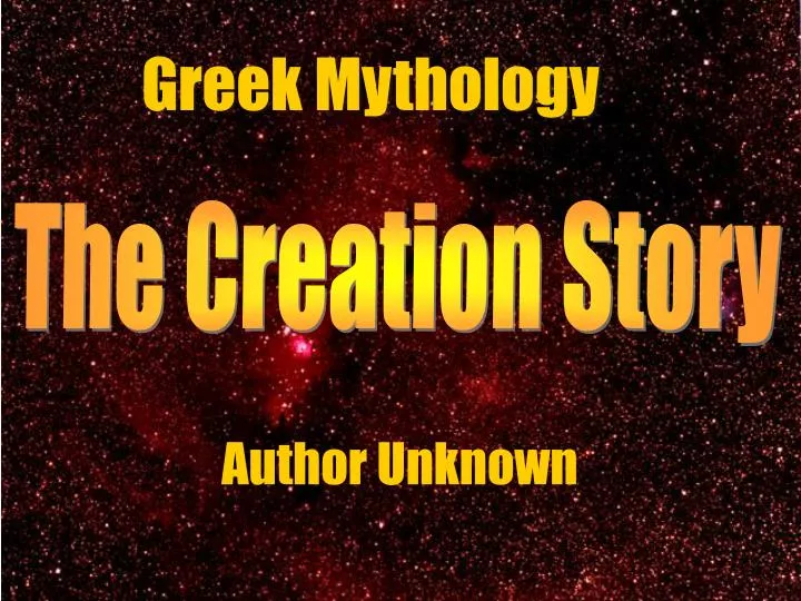 PPT - The Creation Story PowerPoint Presentation, free download - ID ...