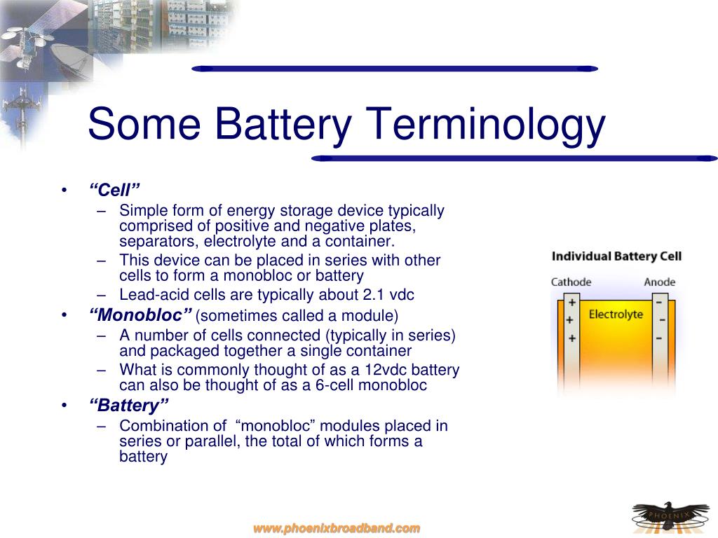 PPT - Care and Feeding of DC Power Plant and UPS Batteries PowerPoint ...