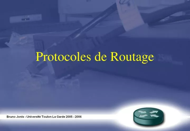 PPT - Protocoles de Routage PowerPoint Presentation, free download - ID ...
