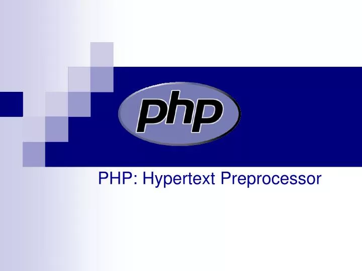 PPT - PHP PowerPoint Presentation, free download - ID:4783994