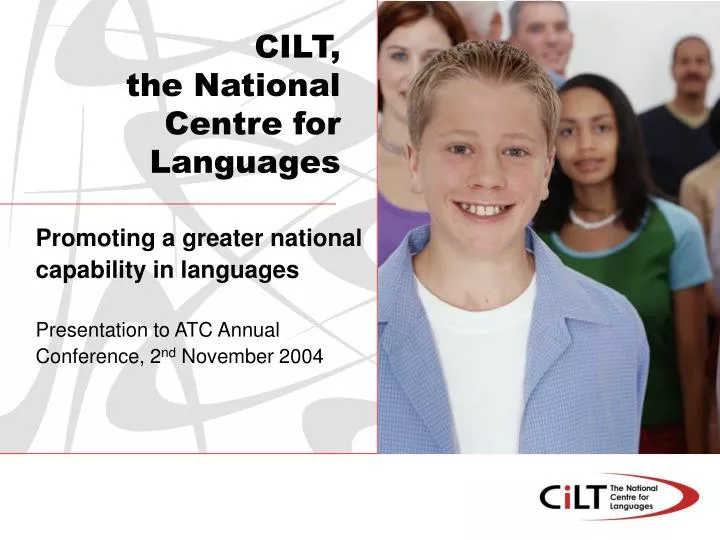 PPT - Promoting a greater national capability in languages Presentation ...