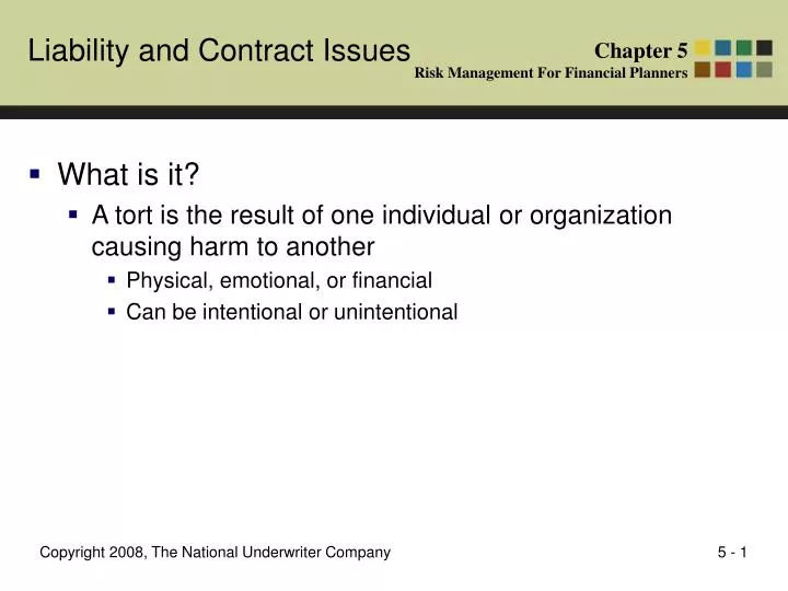 PPT - Liability and Contract Issues PowerPoint Presentation, free ...