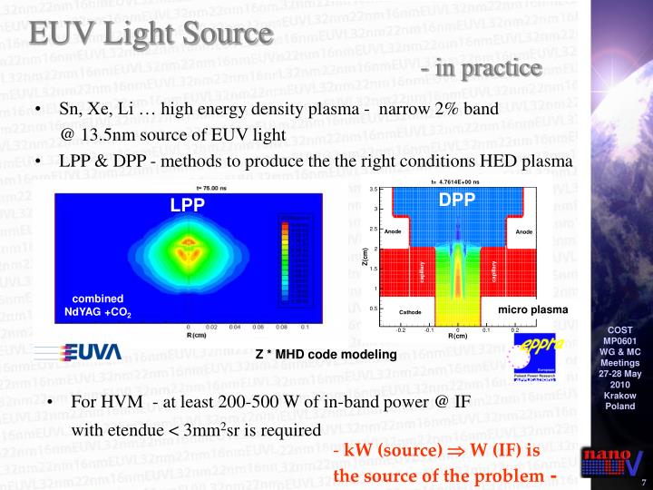 PPT - High brightness EUV light source system development for actinic ...