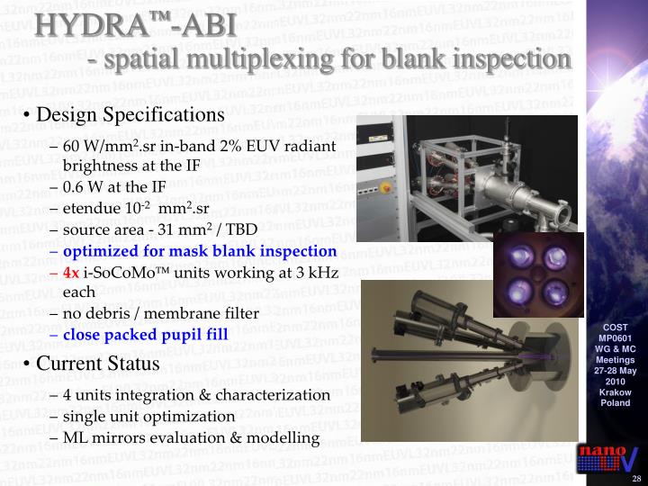 PPT - High brightness EUV light source system development for actinic ...