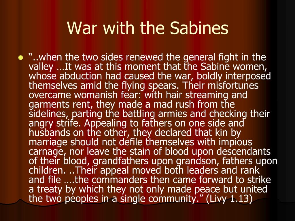 PPT - Rome’s early History according to Livy PowerPoint Presentation ...