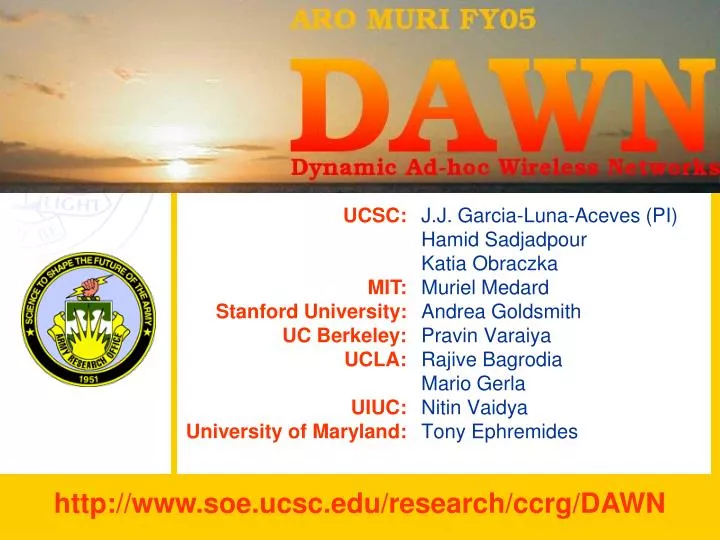 PPT - J.J. Garcia-Luna-Aceves (PI) Hamid Sadjadpour Katia Obraczka ...