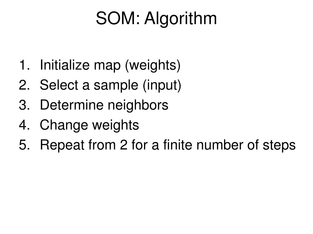 PPT - Self Organizing Maps (SOM) PowerPoint Presentation, free download ... PPT - Self Organizing Maps (SOM) PowerPoint Presentation, free download ...