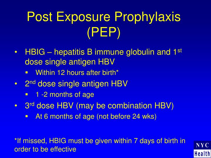 PPT - Prevention of Perinatal Hepatitis B in New York City PowerPoint ...