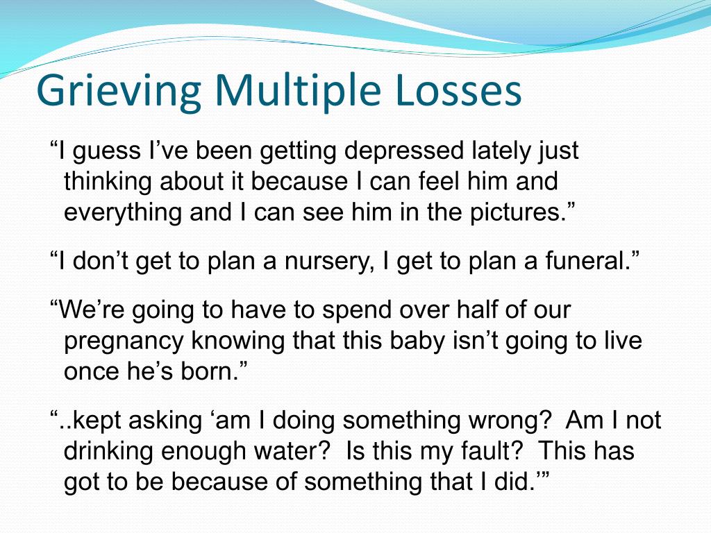 PPT - “ My Baby is a Person”: Parents’ Experiences with Life ...
