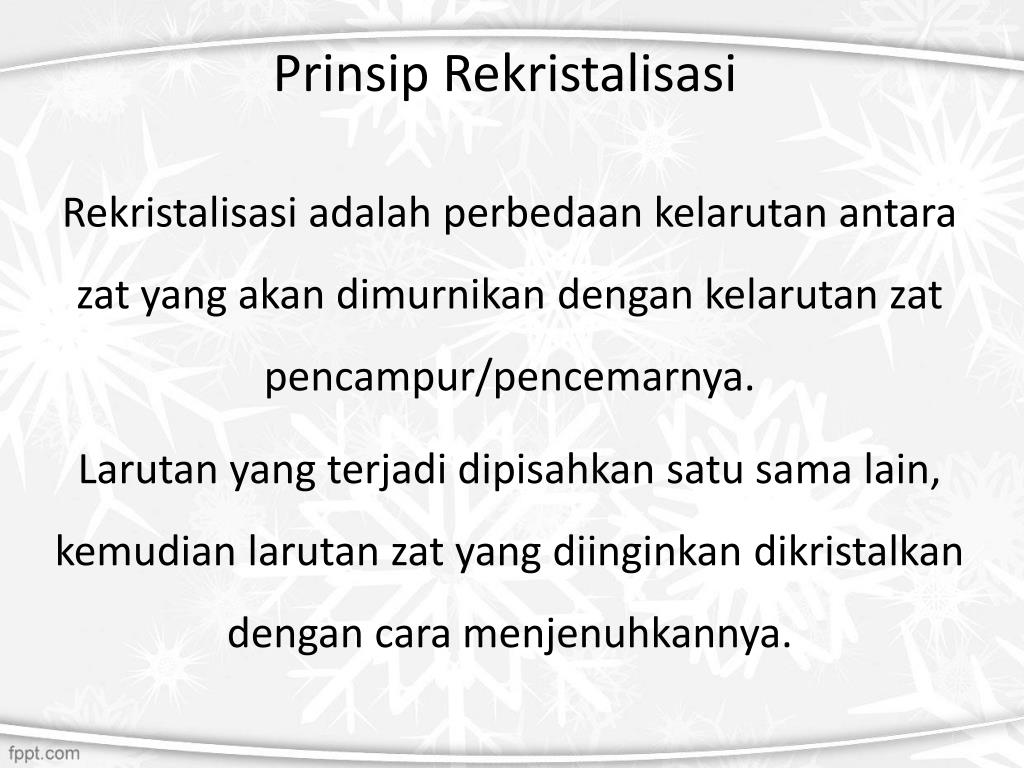 PPT - Kristalisasi dan Rekristalisasi PowerPoint Presentation, free ...