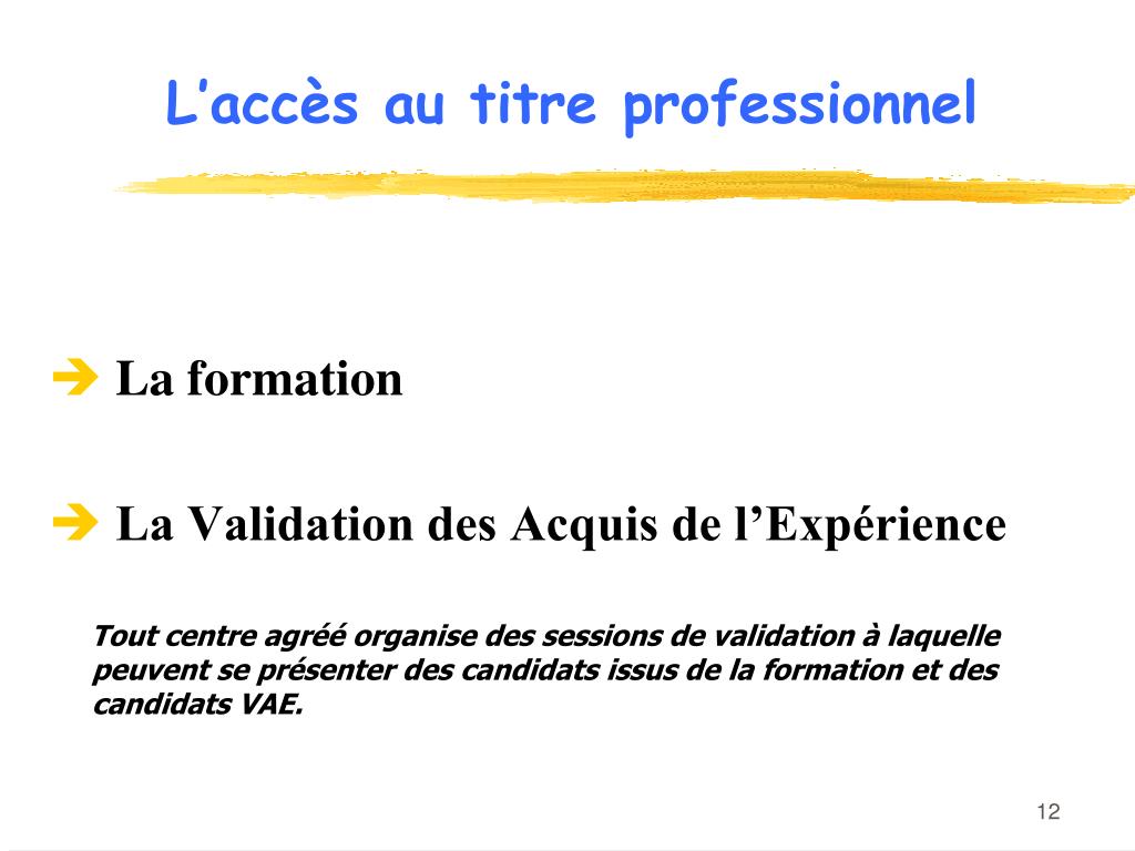PPT - 1946 : Certificat de formation professionnelle (CFP) 2002 : Titre ...