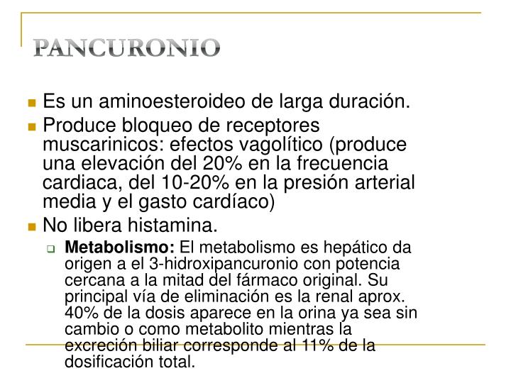 PPT - RELAJANTES NEUROMUSCULARES NO DESPOLARIZANTES PowerPoint ...