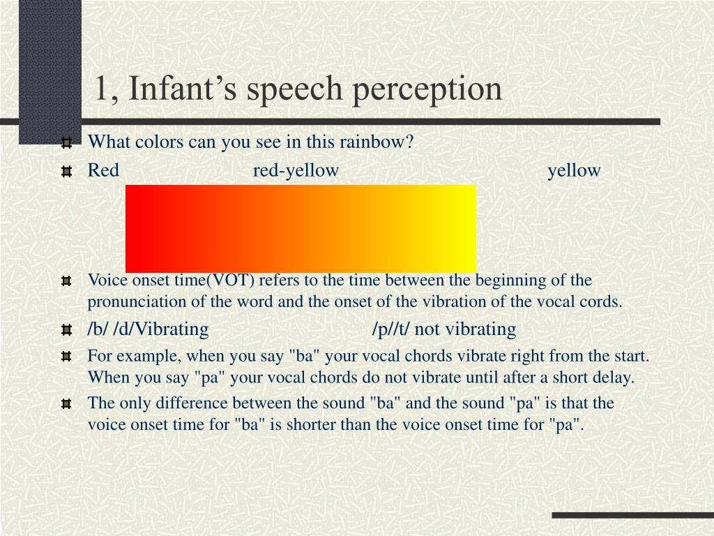 PPT - Children’s Acquisition of Phonology PowerPoint Presentation, free ...