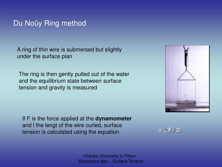 PPT - Surface Tension PowerPoint Presentation - ID:4795871