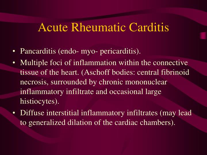 PPT - Rheumatic Fever and Heart Disease PowerPoint Presentation - ID ...