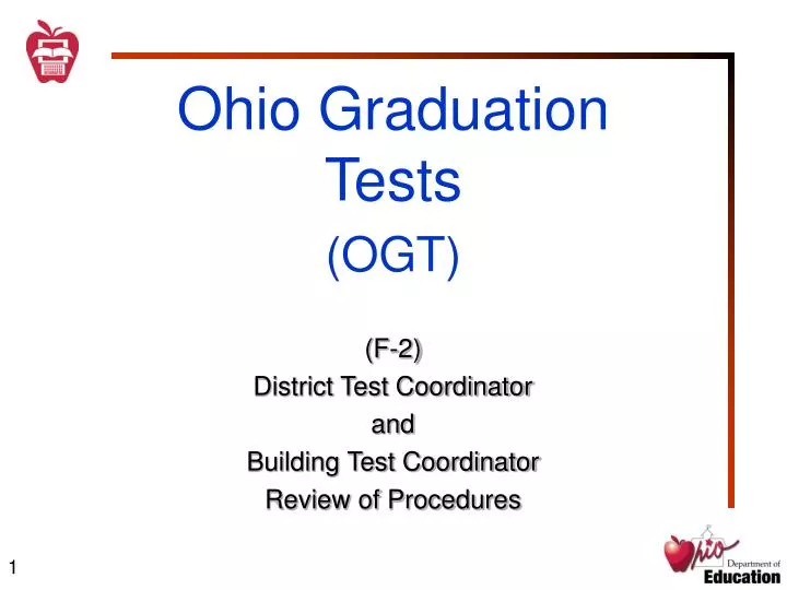 PPT - Ohio Graduation Tests (OGT) PowerPoint Presentation, free ...