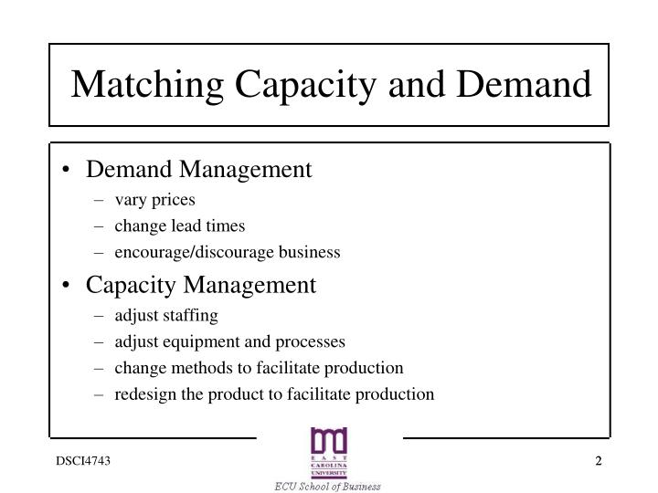 PPT - Capacity Management PowerPoint Presentation - ID:4797501