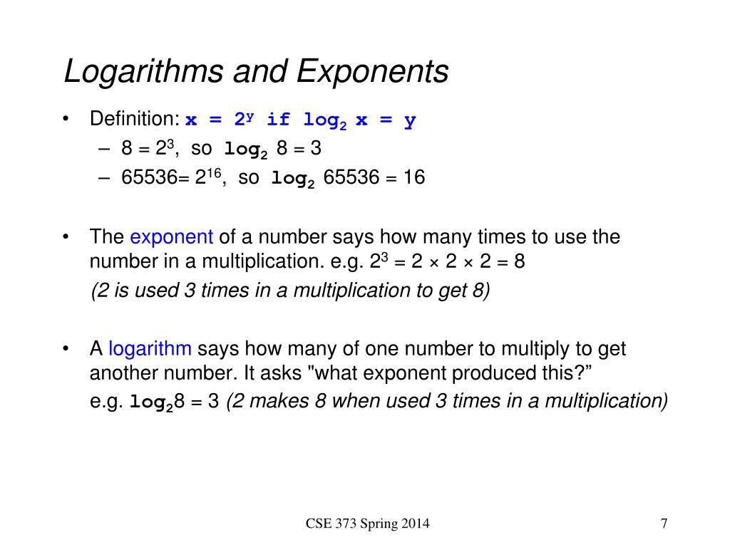 Ppt Cse373 Data Structures And Algorithms Lecture 3 Math Review Algorithm Analysis 4592