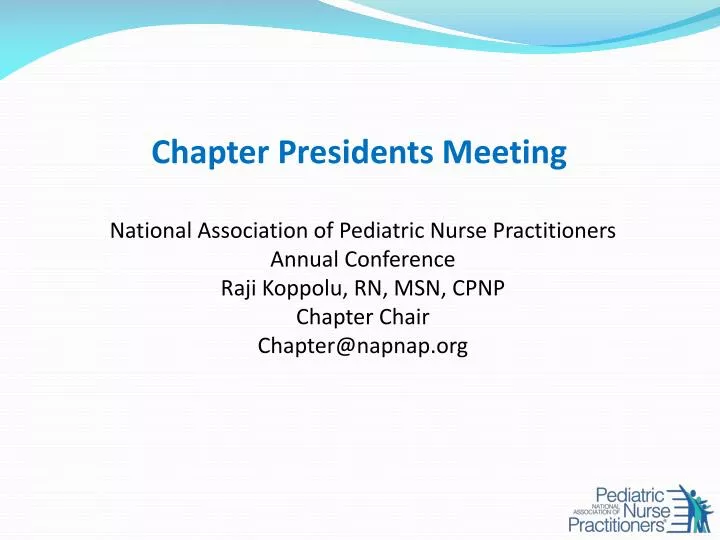 PPT - Chapter Presidents Meeting PowerPoint Presentation, free download ...