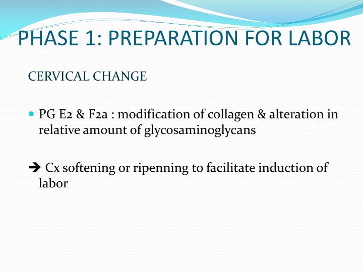 PPT - Lecture 5 PHASES OF PARTURITION STAGES OF LABOR MECHANISM OF ...