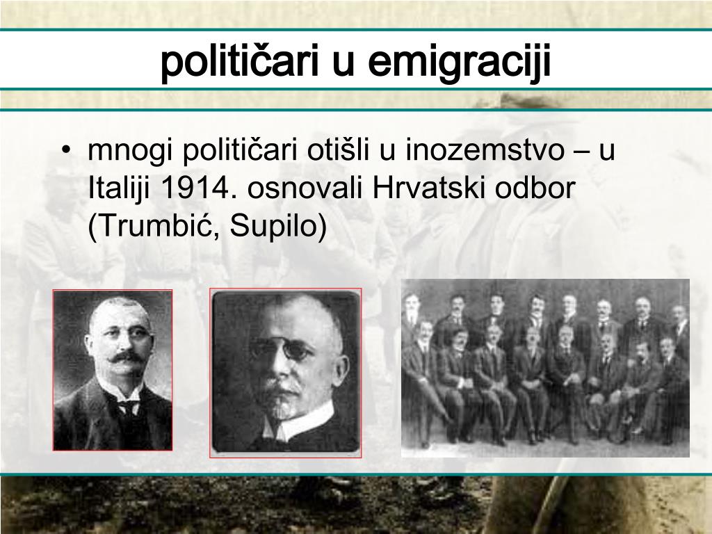 PPT - Hrvatska u I.svjetskom ratu PowerPoint Presentation, free ...