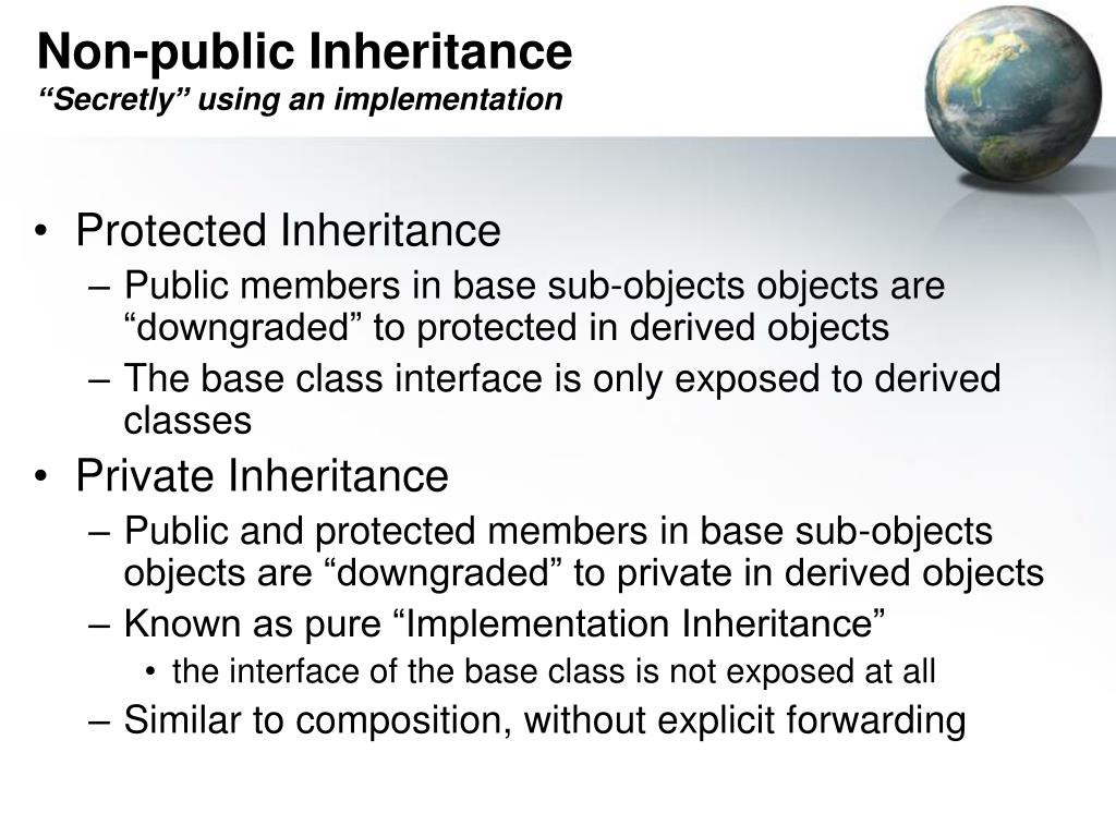 Ppt Inheritance And Polymorphism Aka Object Oriented Programming” Powerpoint Presentation