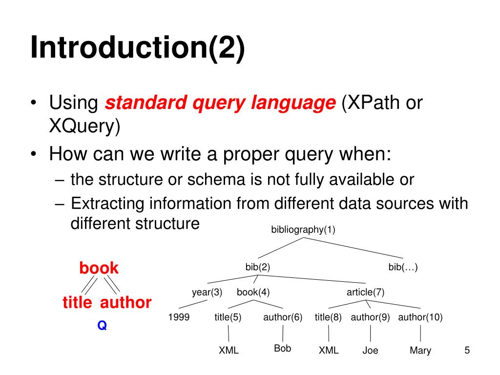Ppt Efficient Processing Of Partially Specified Twig Queries Powerpoint Presentation Id4801390