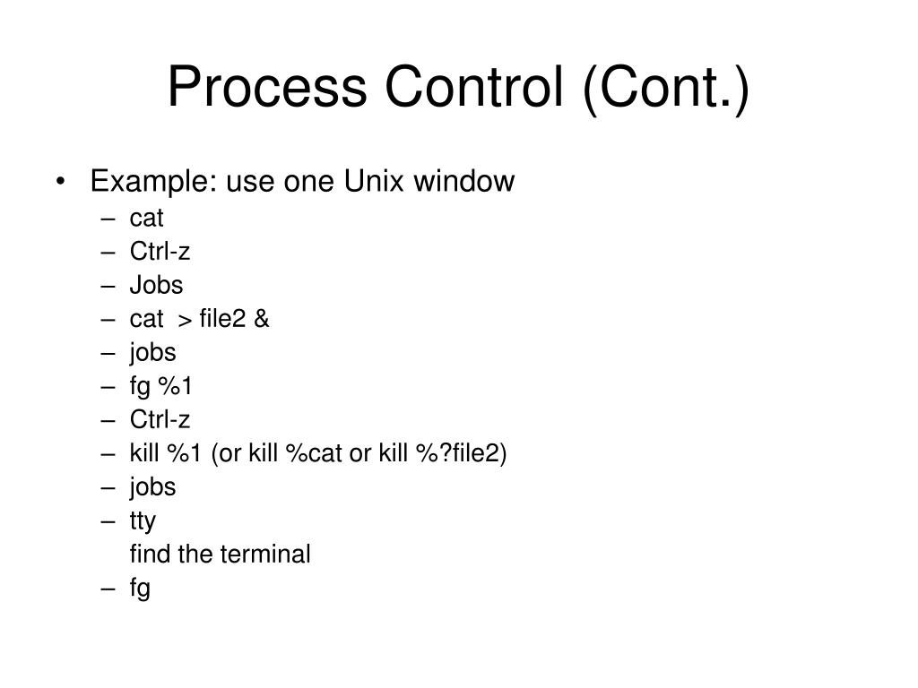 Ppt Chapter 4 Unix Common Shells Commands Powerpoint Presentation