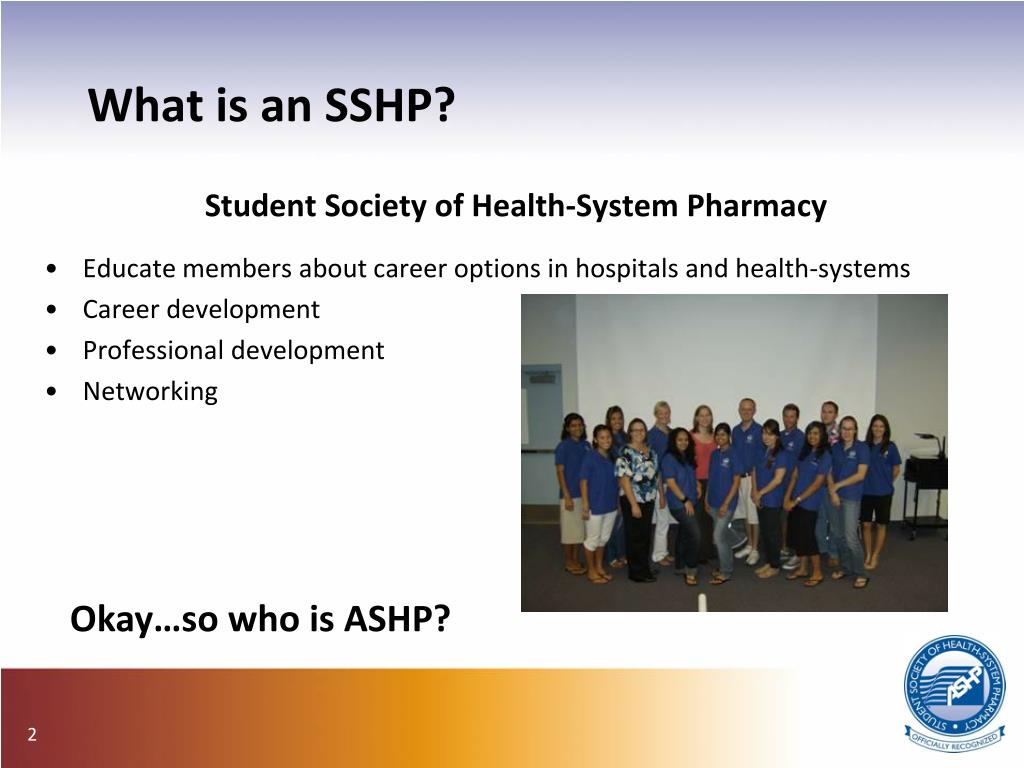 PPT - Student Societies of Health-System Pharmacy PowerPoint ...