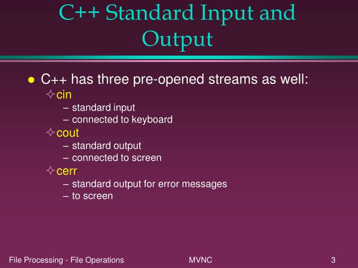PPT - Fundamental File Processing Operations C++ PowerPoint ...