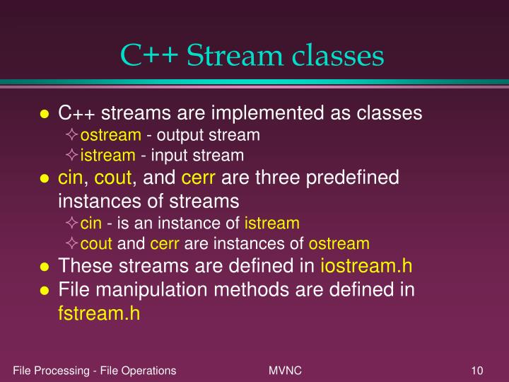PPT - Fundamental File Processing Operations C++ PowerPoint Presentation - ID:4804804