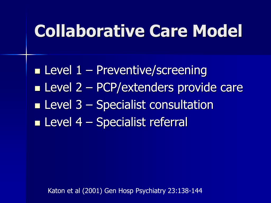 PPT - The Psychiatric Medical Home and Chronic Psychiatric Illness ...