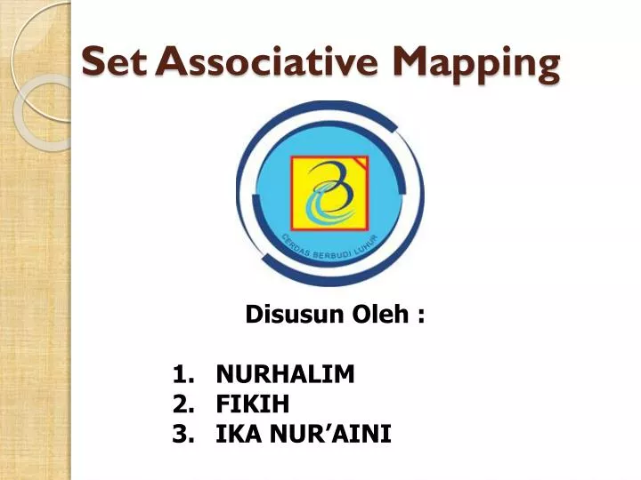 PPT - Set Associative Mapping PowerPoint Presentation, free download ...