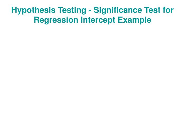 PPT - Fitting a Line to a Set of Points PowerPoint Presentation - ID ...