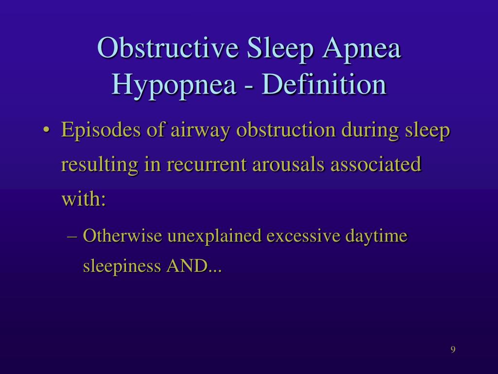 Ppt Sleep Apnea Powerpoint Presentation Free Download Id 4806607