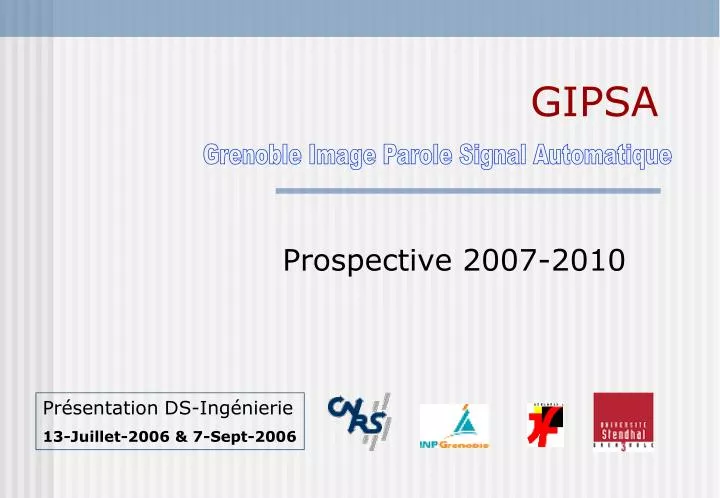 PPT - GIPSA PowerPoint Presentation, free download - ID:4807587