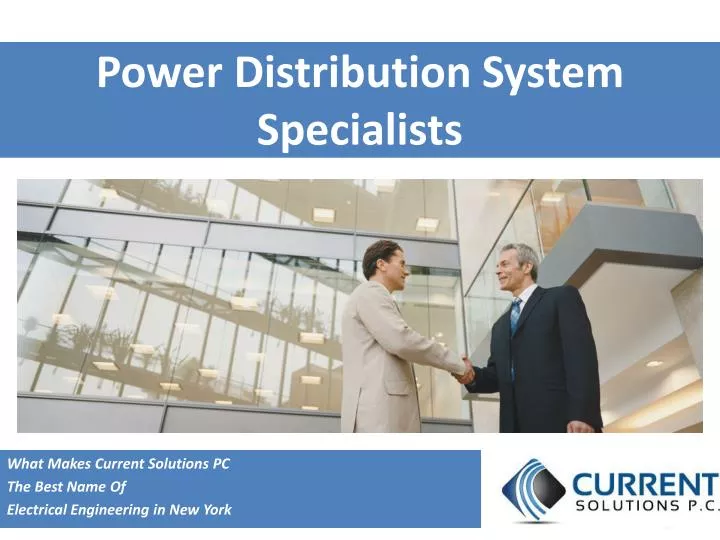 PPT - Power Distribution System Specialists PowerPoint Presentation ...