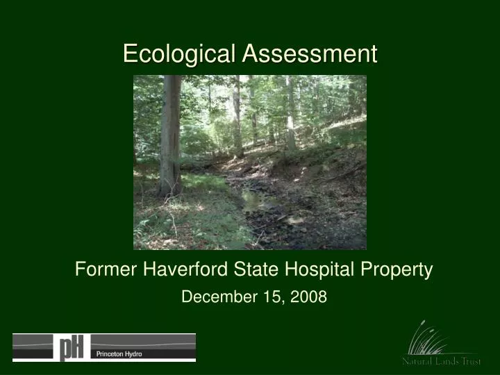 PPT - Ecological Assessment PowerPoint Presentation, free download - ID ...