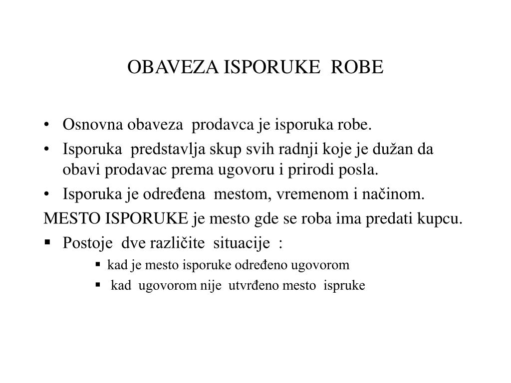 PPT - ZNAČAJ UGOVORA O KUPOPRODAJI PowerPoint Presentation, free ...