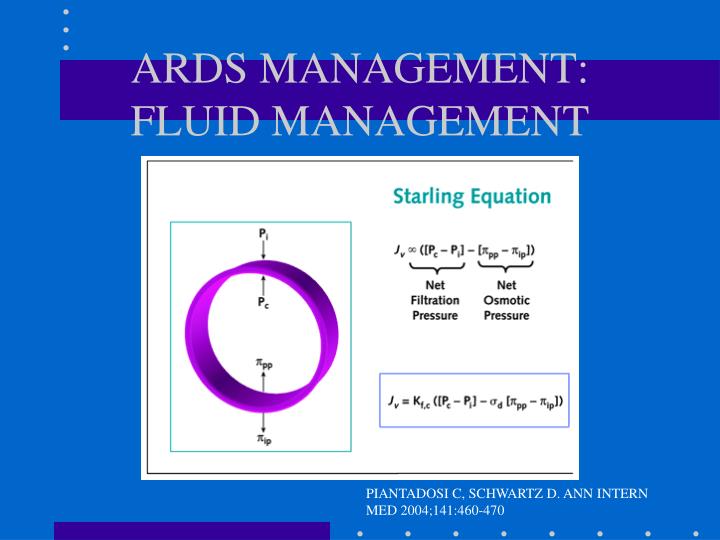 PPT - MANAGEMENT OF ARDS PowerPoint Presentation - ID:4810075