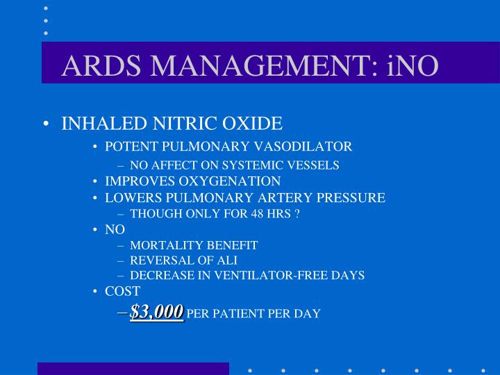 PPT - MANAGEMENT OF ARDS PowerPoint Presentation - ID:4810075