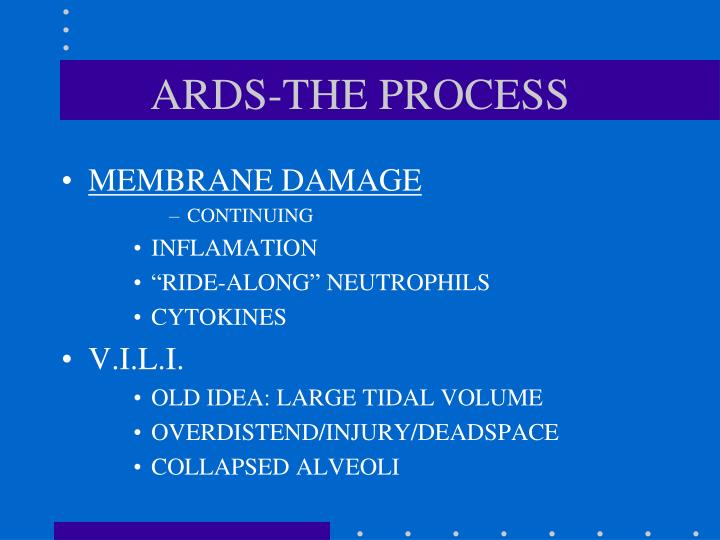 PPT - MANAGEMENT OF ARDS PowerPoint Presentation - ID:4810075