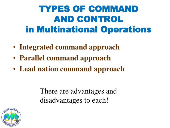 PPT - COALITIONS AND COMMAND AND CONTROL IN PEACE OPERATIONS PowerPoint ...